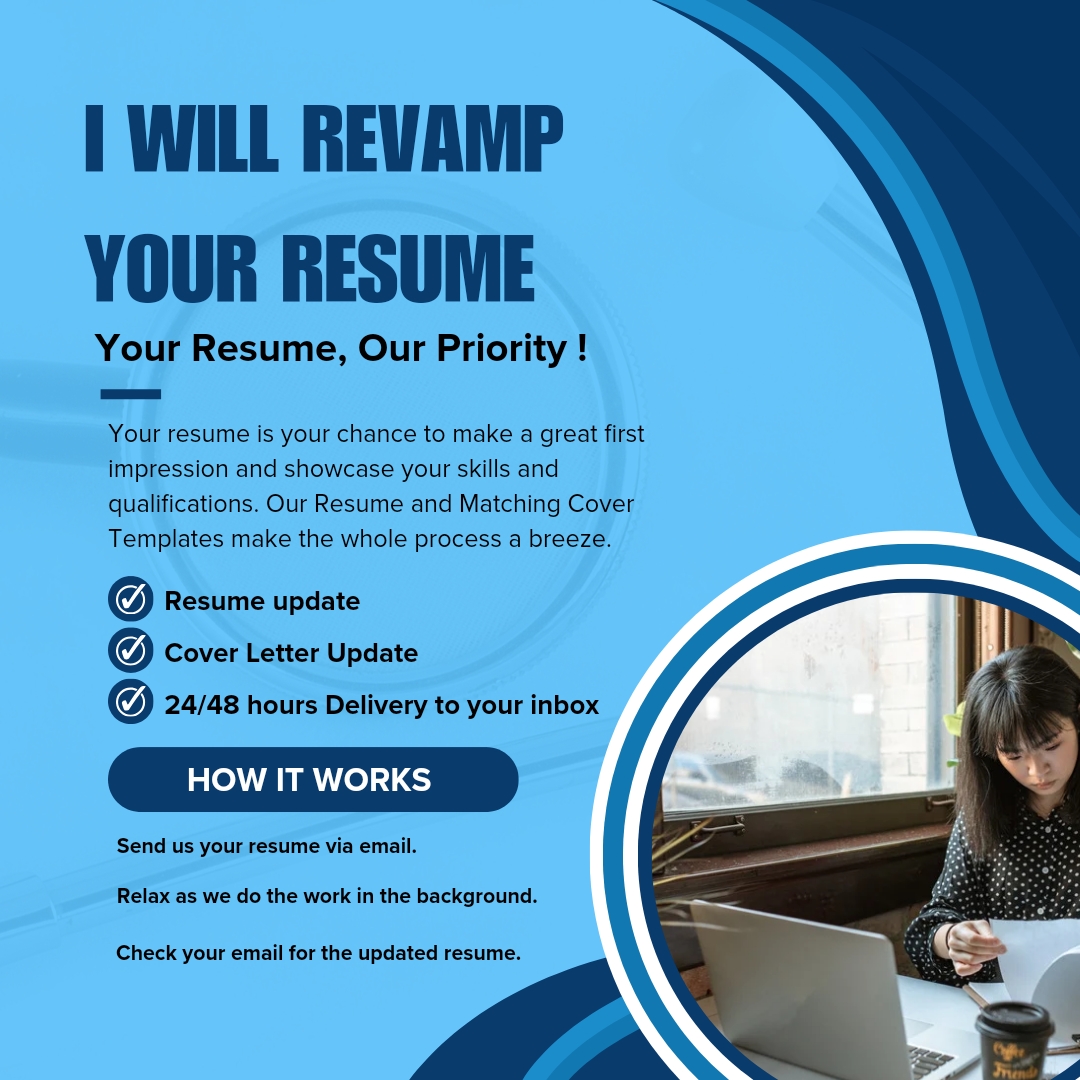 Get a modern optimised resume and Cover letter design, edit | Inspire ...