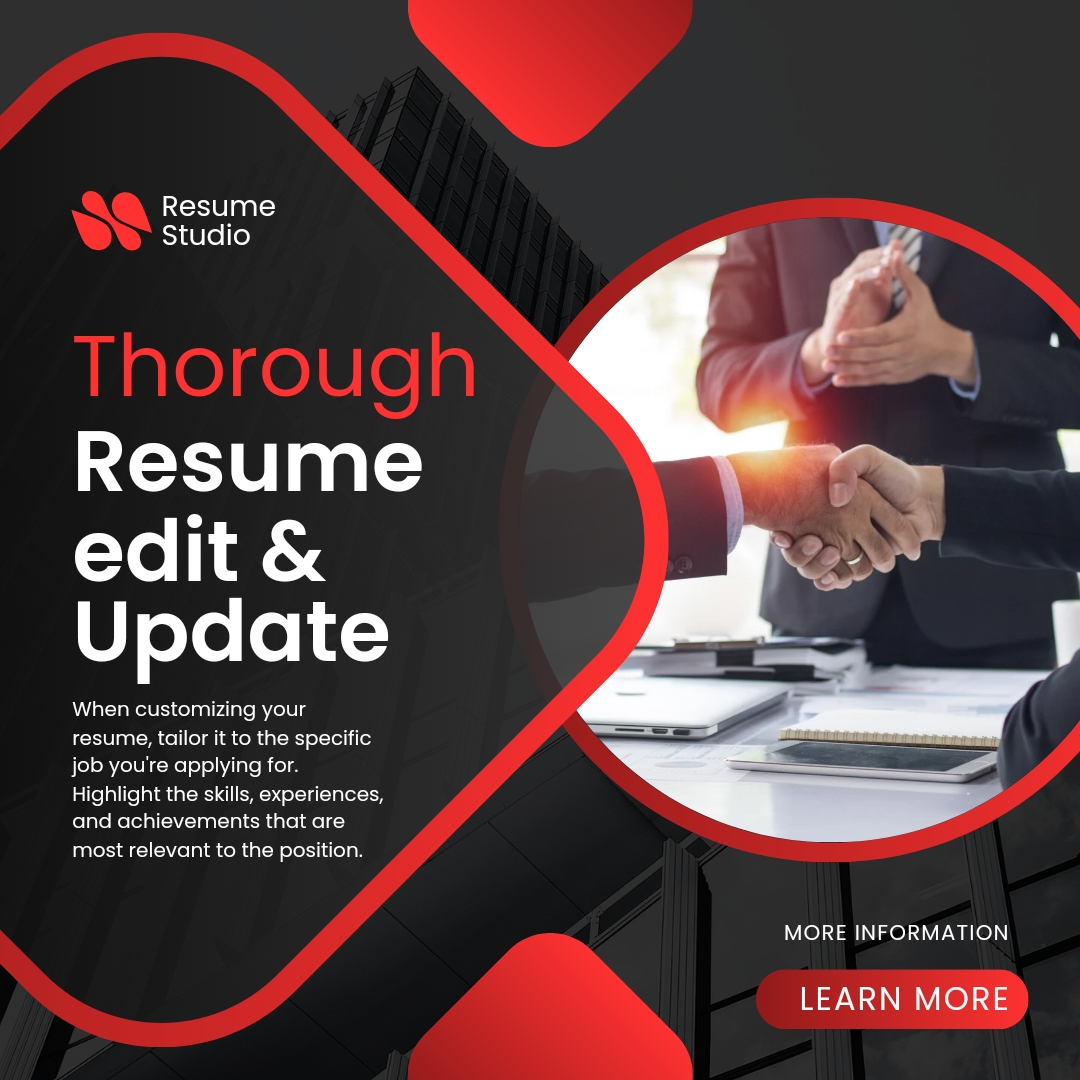 You need a thorough resume and cover letter review, edit and | Inspire ...
