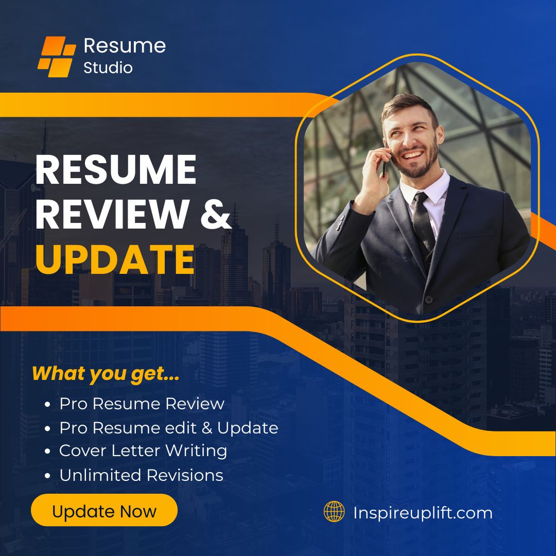 a well-organized resume and a compelling cover letter, will | Inspire ...