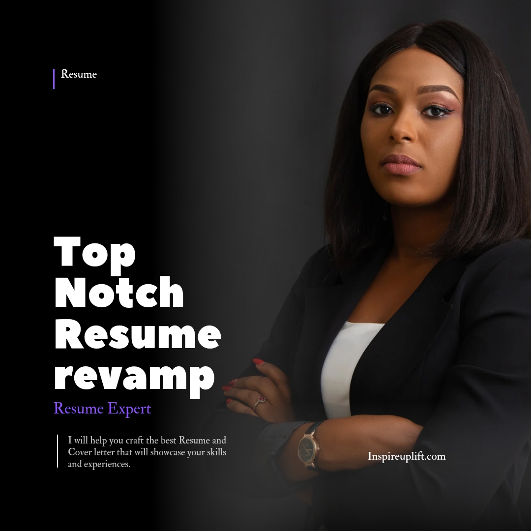 I will create a top-notch resume and Cover letter revamp, pr | Inspire ...