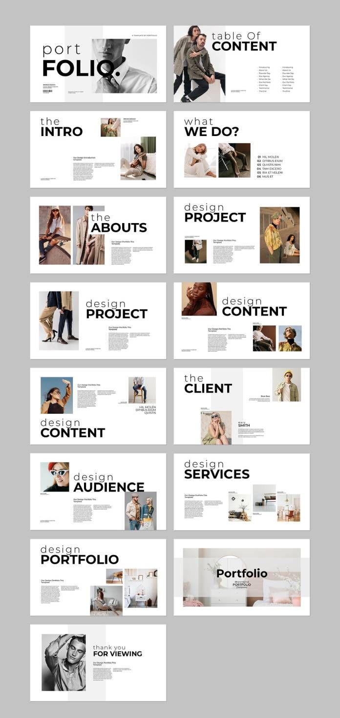 Minimalist Canva Business Presentation slides, Simplified Co | Inspire ...