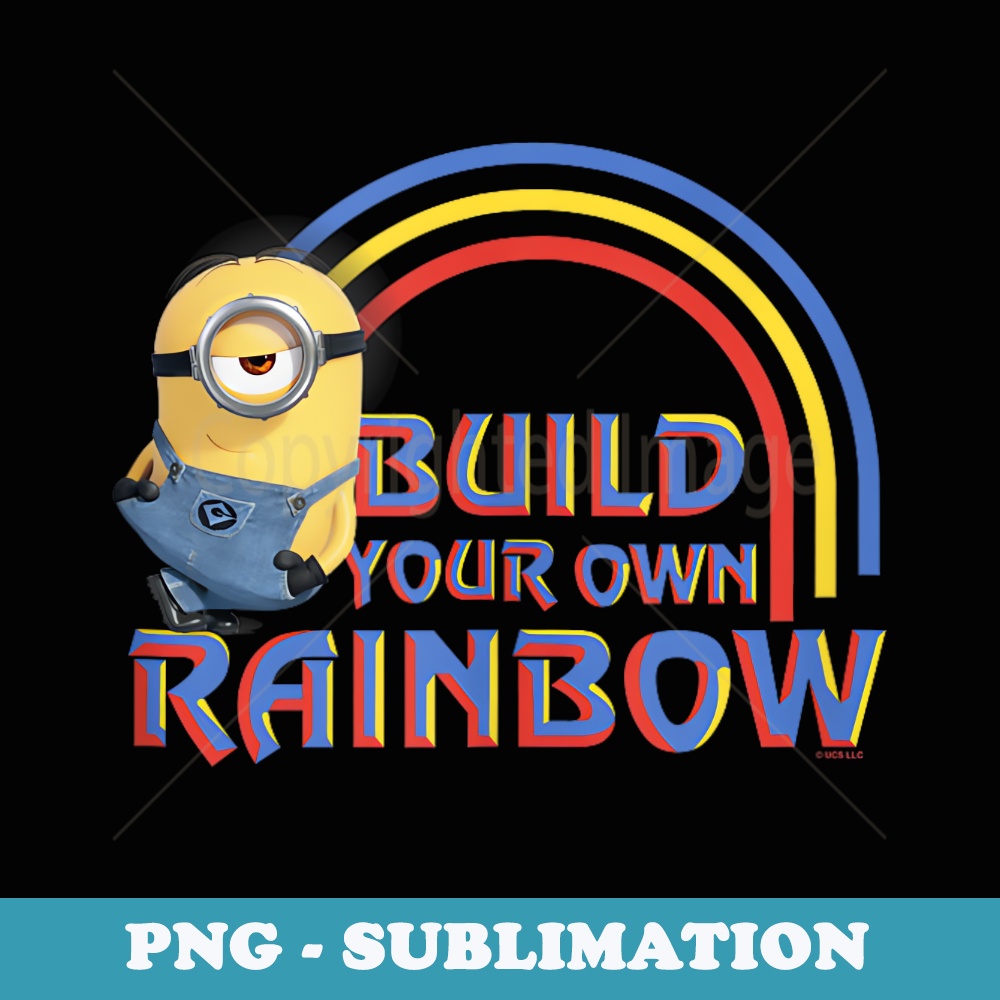 Minions Build Your Own Rainbow Portrait - Unique Sublimation | Inspire ...