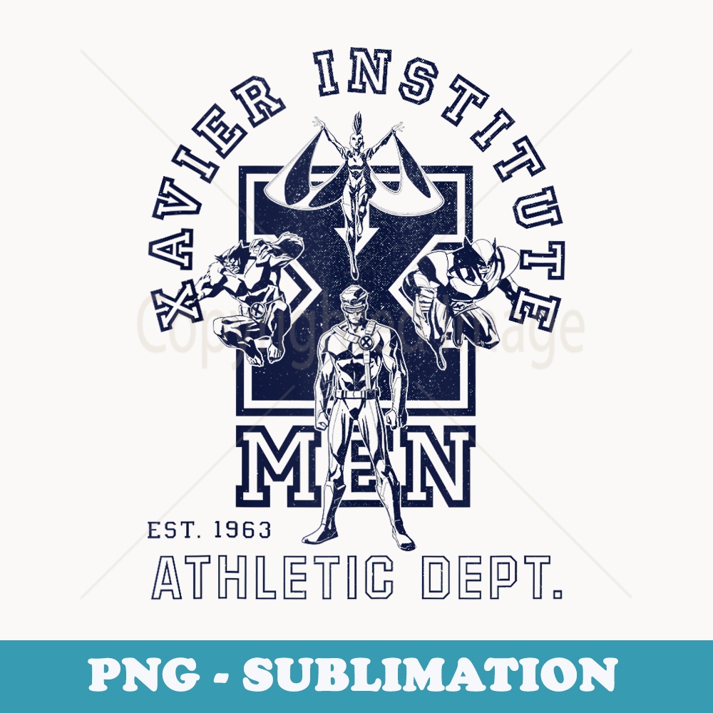 Marvel X-Men Xavier Institute Athletic Dept. Line Art - Deco | Inspire ...
