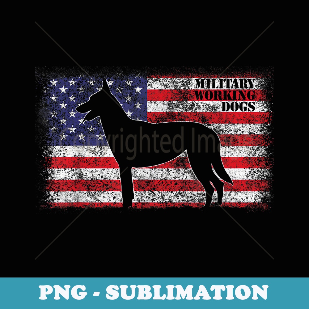 Military Working Dog MWD Flag K9 Handler - Signature Sublima | Inspire ...