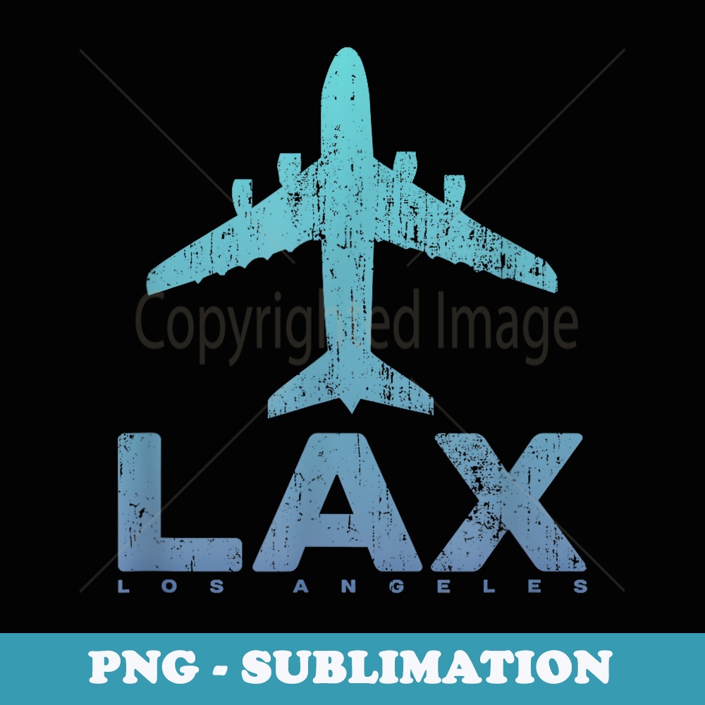 Los Angeles California LAX Airport Code LA Vacation Souvenir - Inspire ...