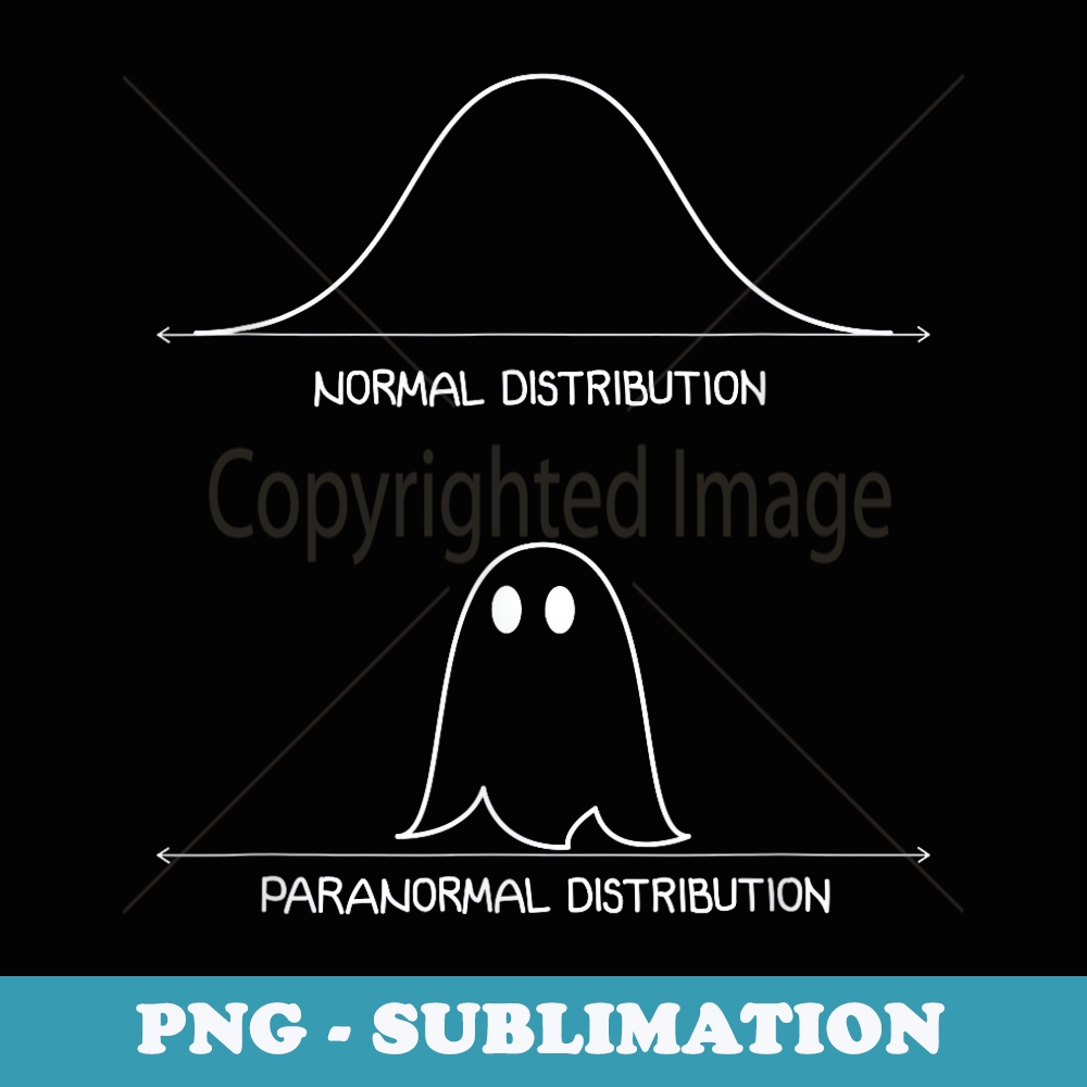 Normal and Paranormal Distribution Math Graph Ghost T - Excl | Inspire ...