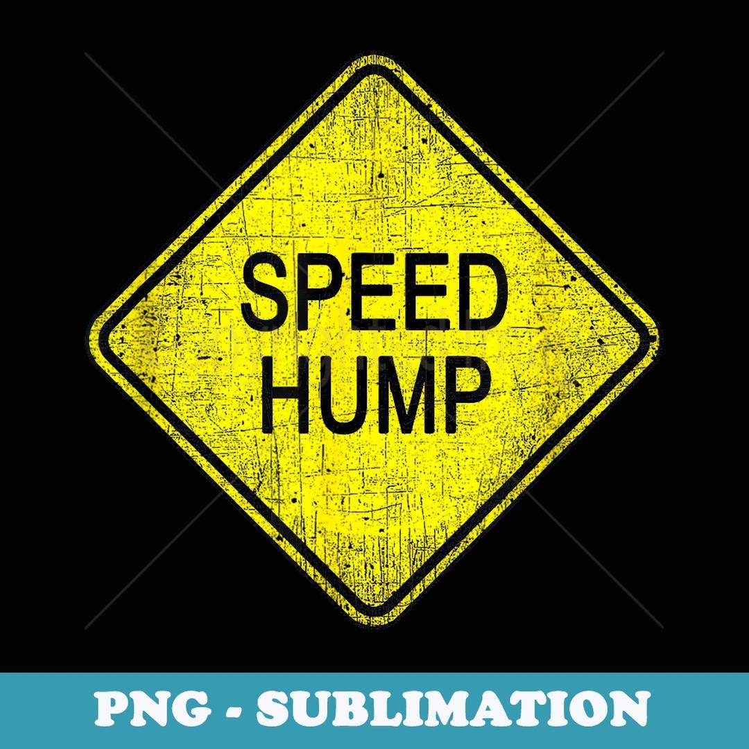 Speed Hump Sign T - PNG Transparent Sublimation File - Inspire Uplift