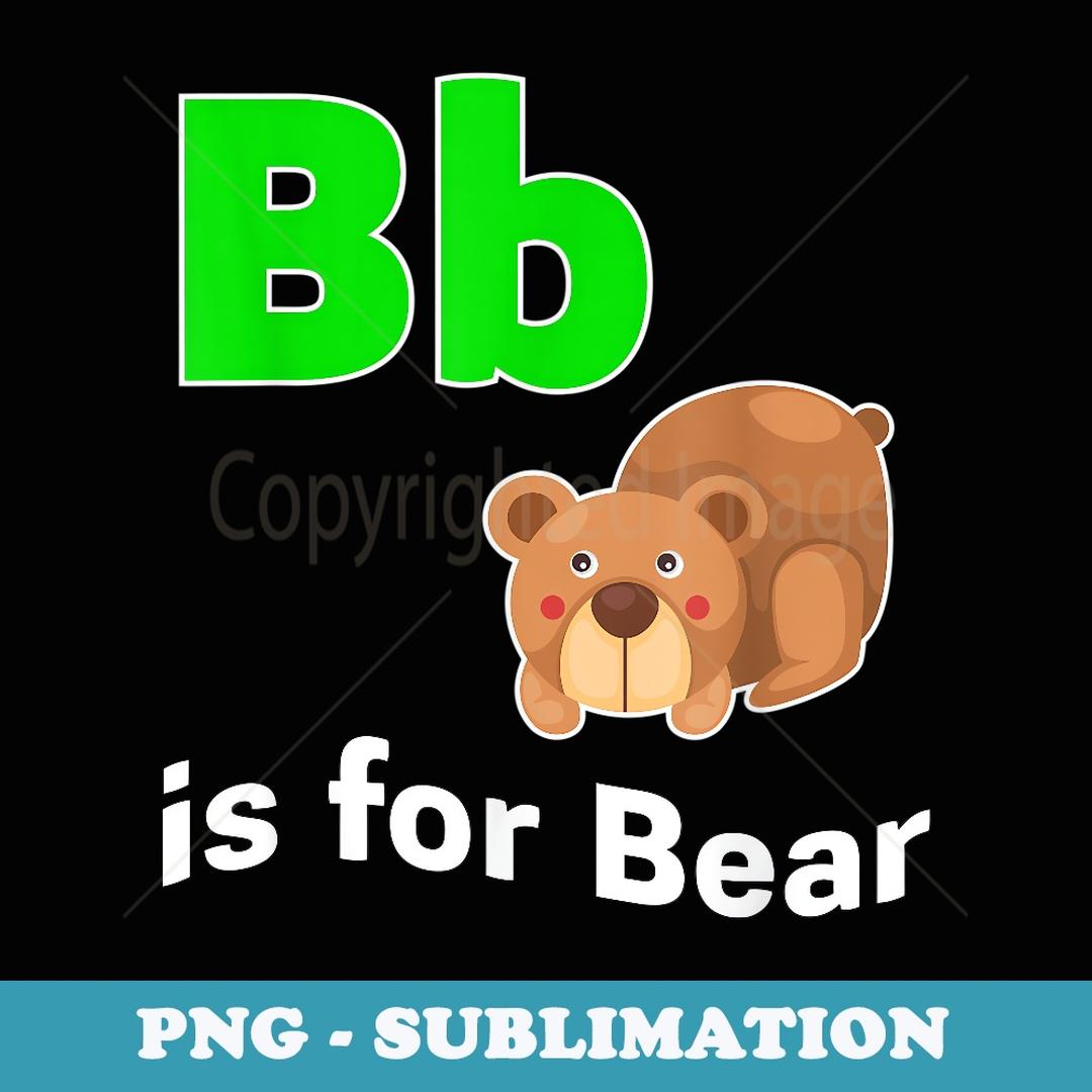 Alphabet Animal Learn Bear Teach Phonics B Back to School - | Inspire ...