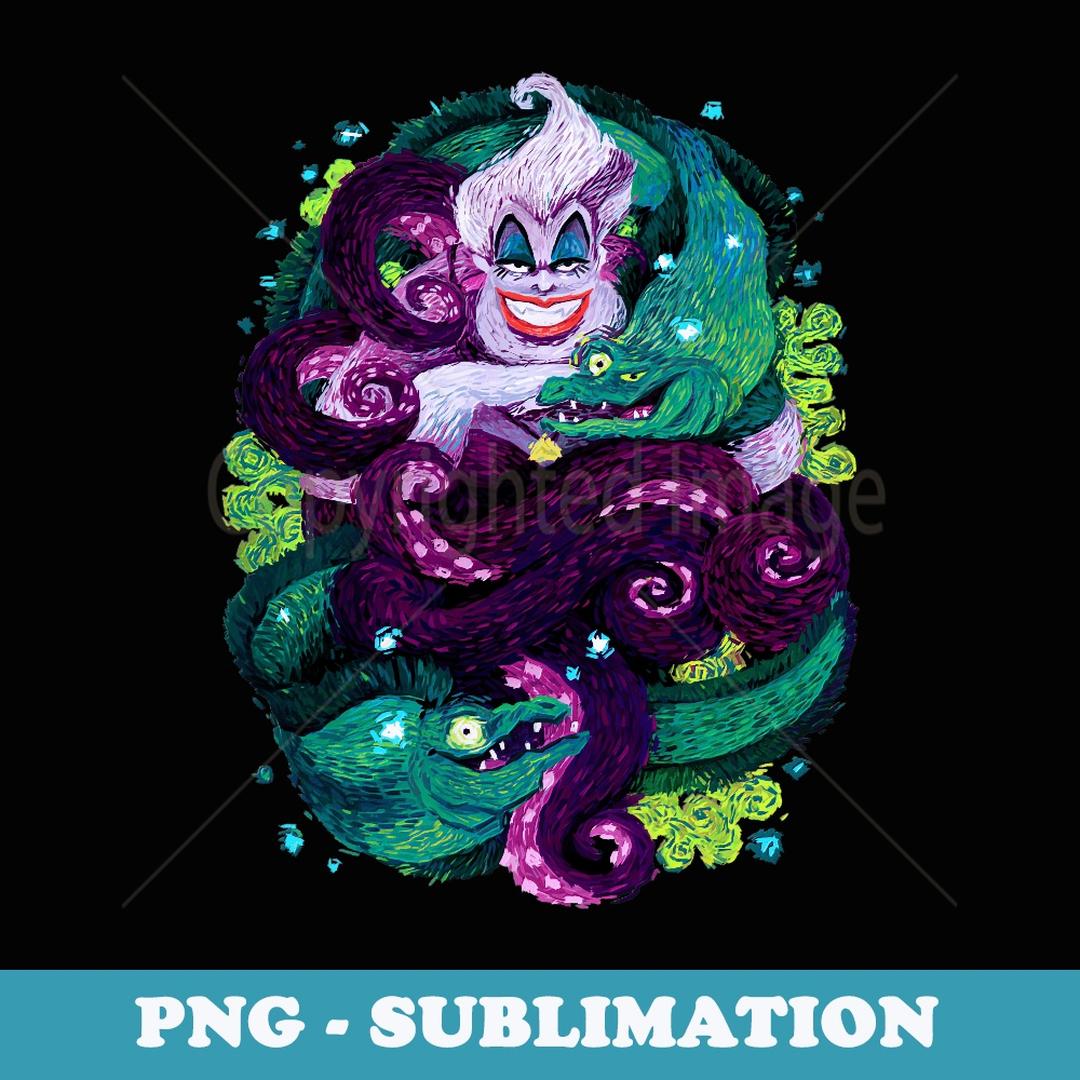 Disney The Little Mermaid Ursula Sea Witch Painting - Elegan | Inspire ...