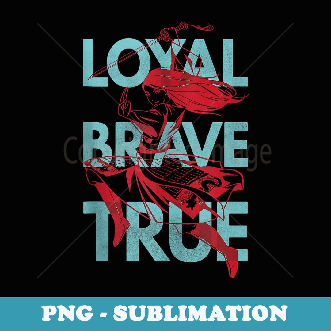 Disney Mulan Live Action Loyal Brave True Text Overlay - Pro | Inspire ...