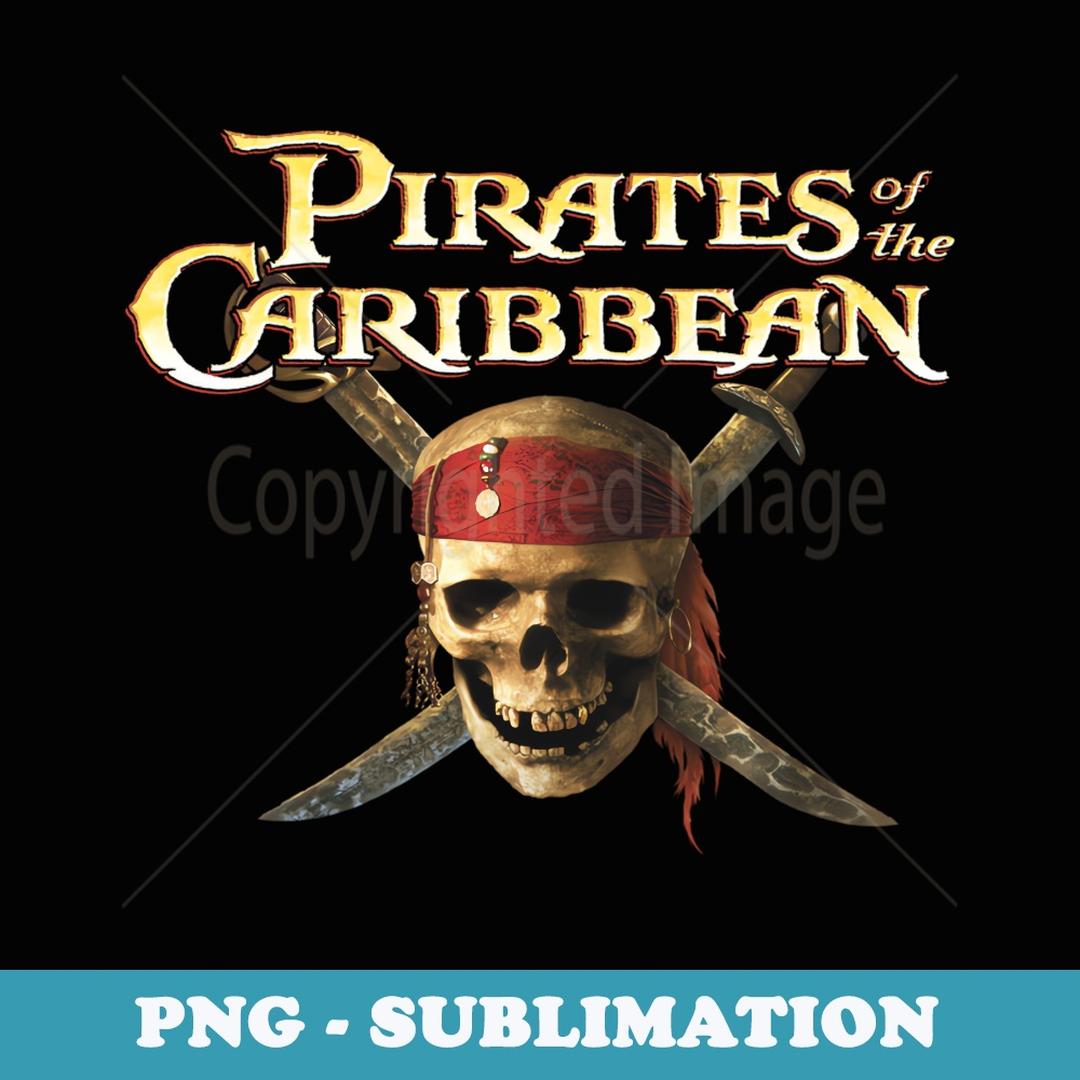 Disney Pirates of the Caribbean Skull and Swords Logo - Sign | Inspire ...