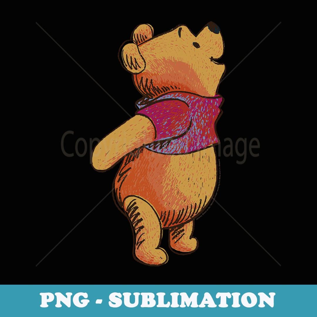 Disney Winnie The Pooh Looking Upwards With Joy Portrait - S | Inspire ...