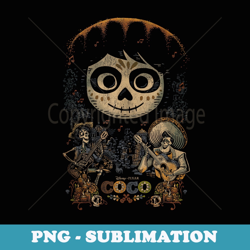 Disney Pixar Coco Miguel & Musical Scene - PNG Transparent S | Inspire ...
