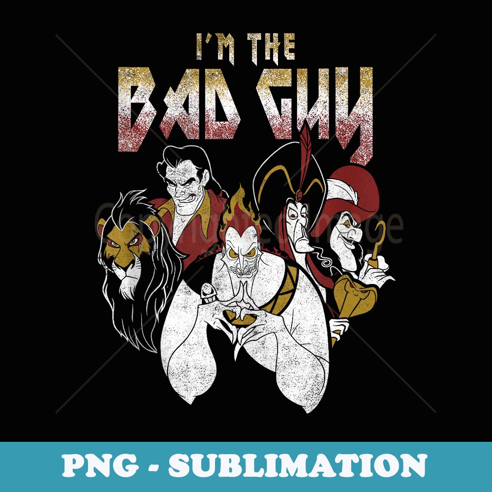 Disney Villains I'm The Bad Guy Group Shot - Exclusive Subli | Inspire ...