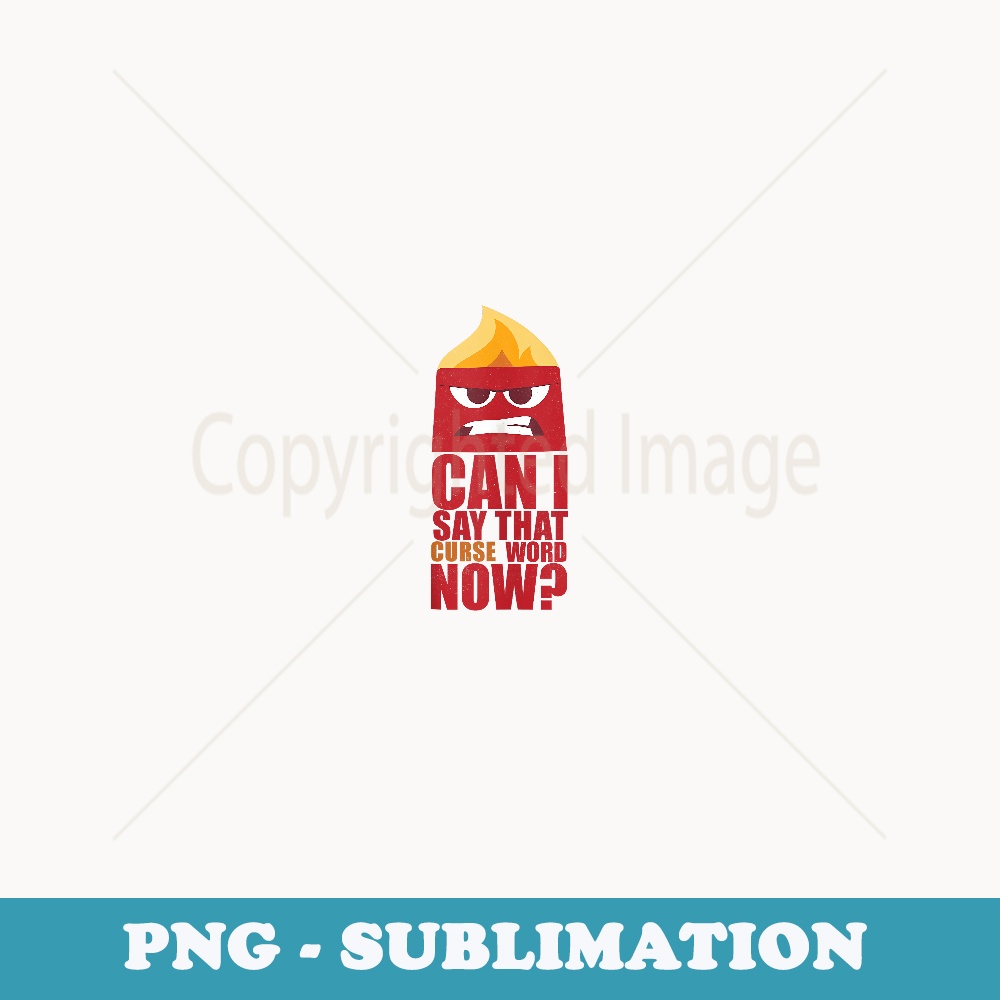 Disney Inside Out Anger Curse Word - High-Resolution PNG Sub | Inspire ...