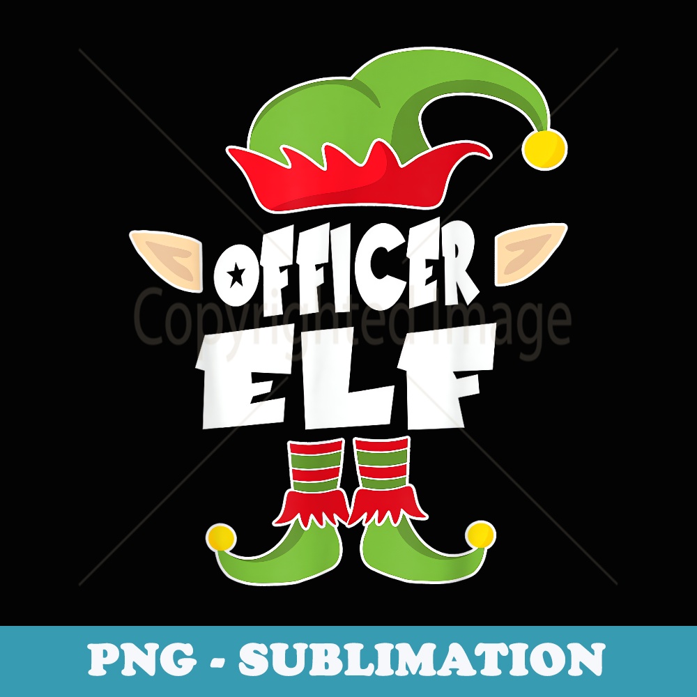 Officer Elf Squad Police Cop Christmas Elf Costume - Stylish | Inspire ...