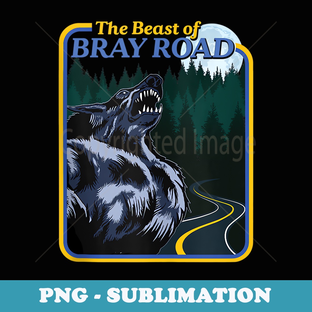 The Beast of Bray Road - Retro Wisconsin Dogman Cryptid | Inspire Uplift