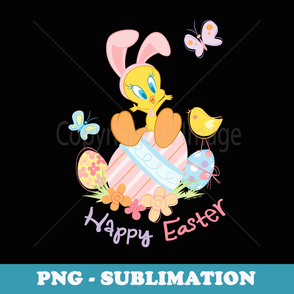 Looney Tunes Happy Easter Tweety With Bunny Ears - Sublimati | Inspire ...