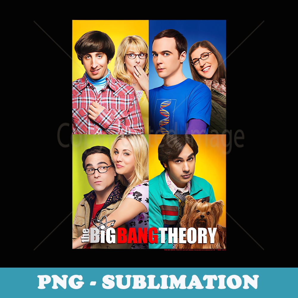 The Big Bang Theory Group Shot Box Up - Decorative Sublimati | Inspire ...