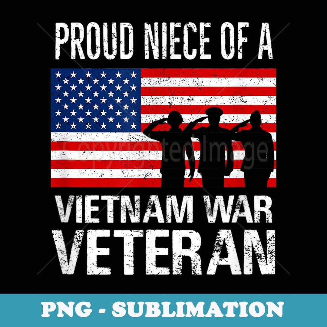 Proud Niece Vietnam War Veteran for Matching Uncle Vet - Hig | Inspire ...