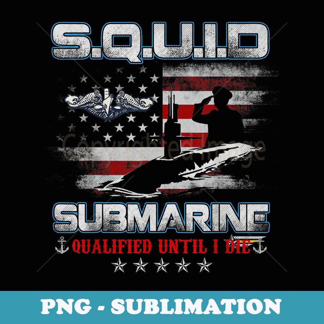 Proud U.S Submarine Service Veteran Submariner Vintage Flag | Inspire ...