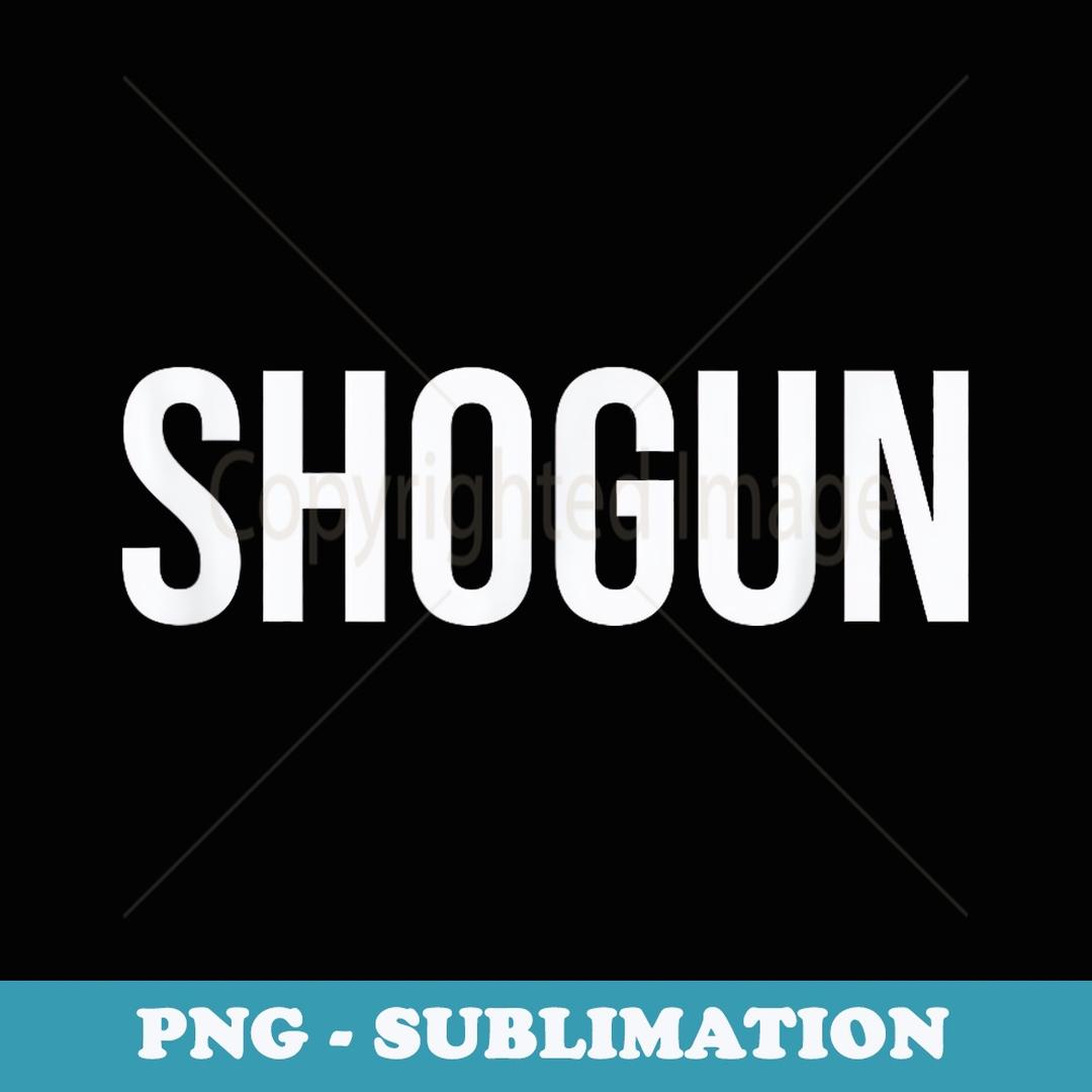 Shogun - PNG Transparent Sublimation File | Inspire Uplift