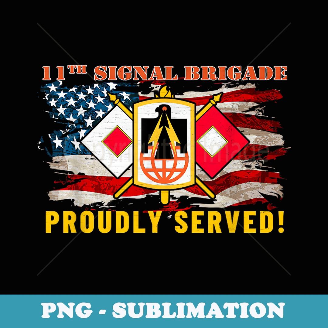 11th Signal Brigade Army Signal Corp American Flag Fort Hood | Inspire ...