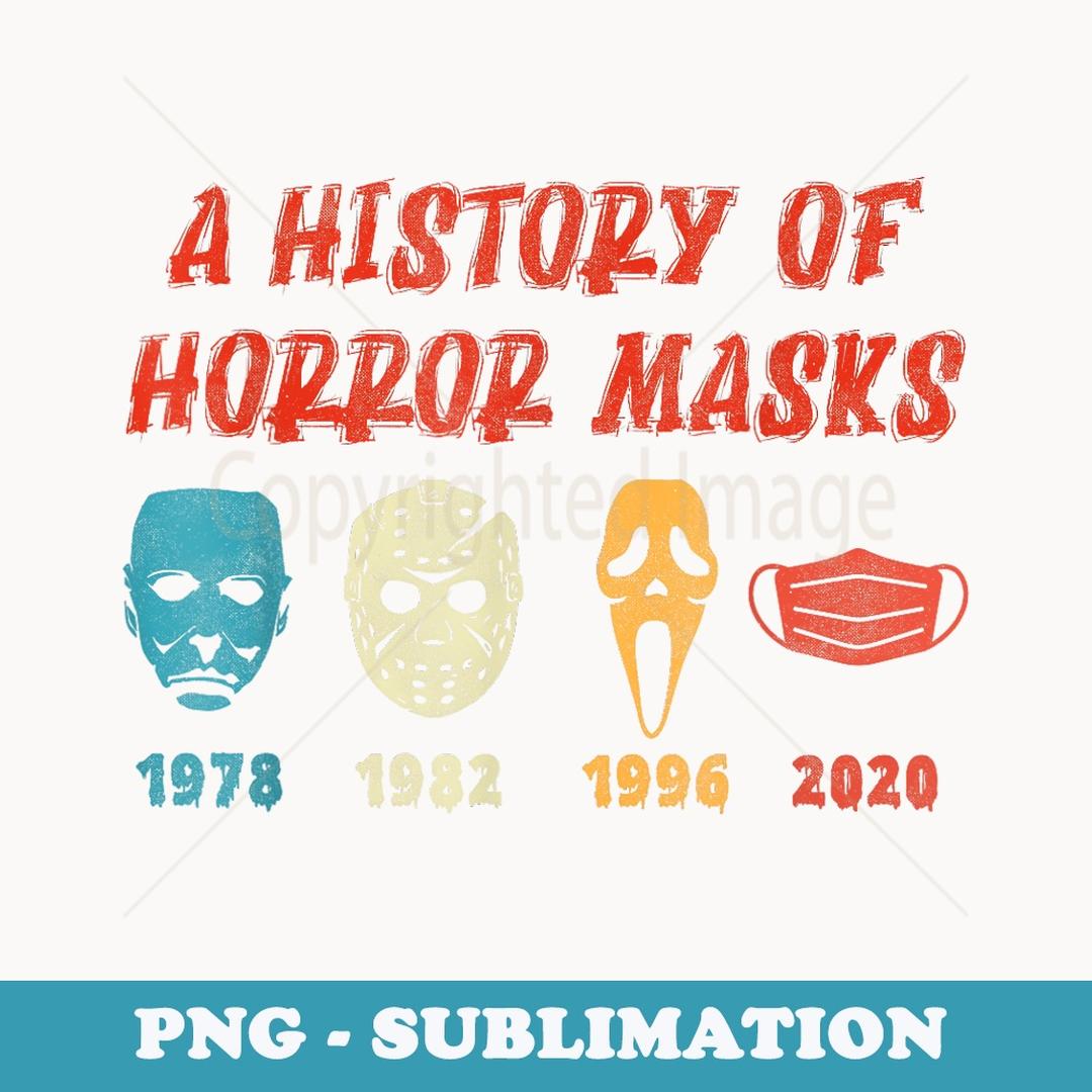 A History of Horror Masks Halloween - Premium PNG Sublimatio | Inspire ...