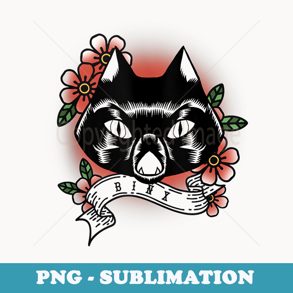 Disney Hocus Pocus Binx Tattoo - PNG Transparent Sublimation | Inspire ...