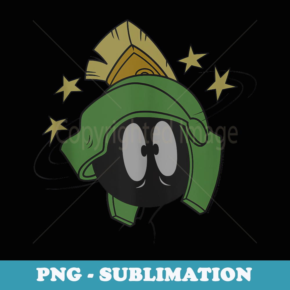 Looney Tunes Marvin The Martian Bonk Big Face - PNG Transpar | Inspire ...