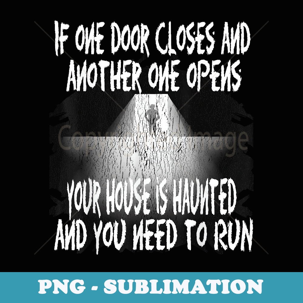 Funny Haunted Ghost House Supernatural Paranormal Halloween | Inspire ...