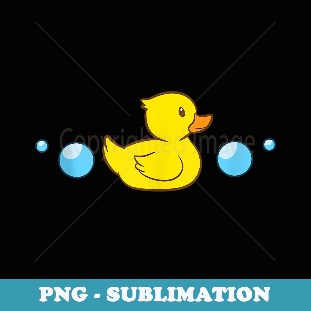 Cute Rubber Duck In Water Love Rubber Ducks - Aesthetic Subl | Inspire ...