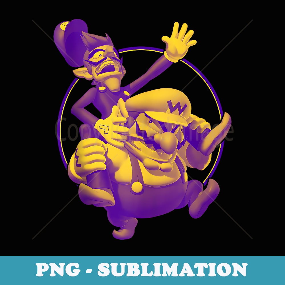 Nintendo Super Mario Waluigi & Wario Duo - Modern Sublimatio | Inspire ...