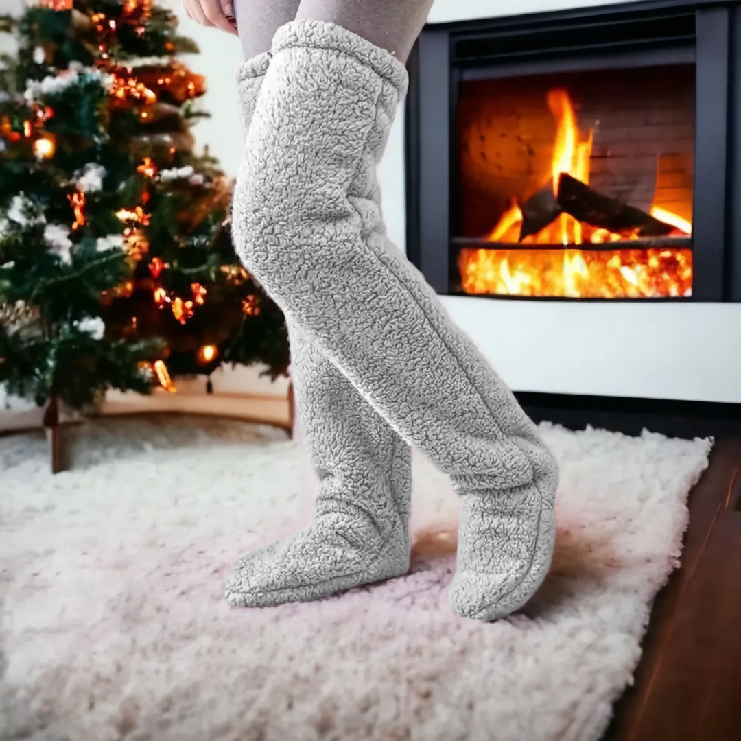 Fuzzy Slippers | Inspire Uplift