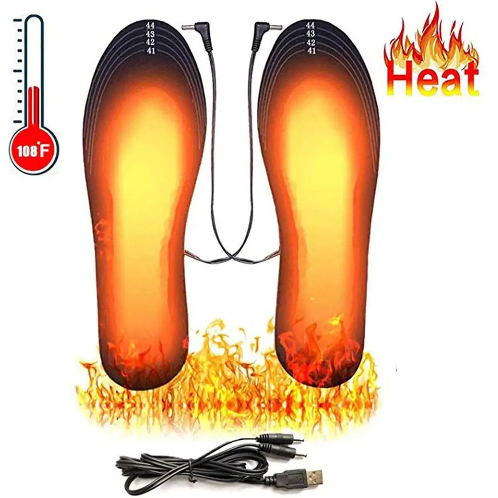 USB Heated Insoles - Washable Thermal Foot Warmers | Inspire Uplift