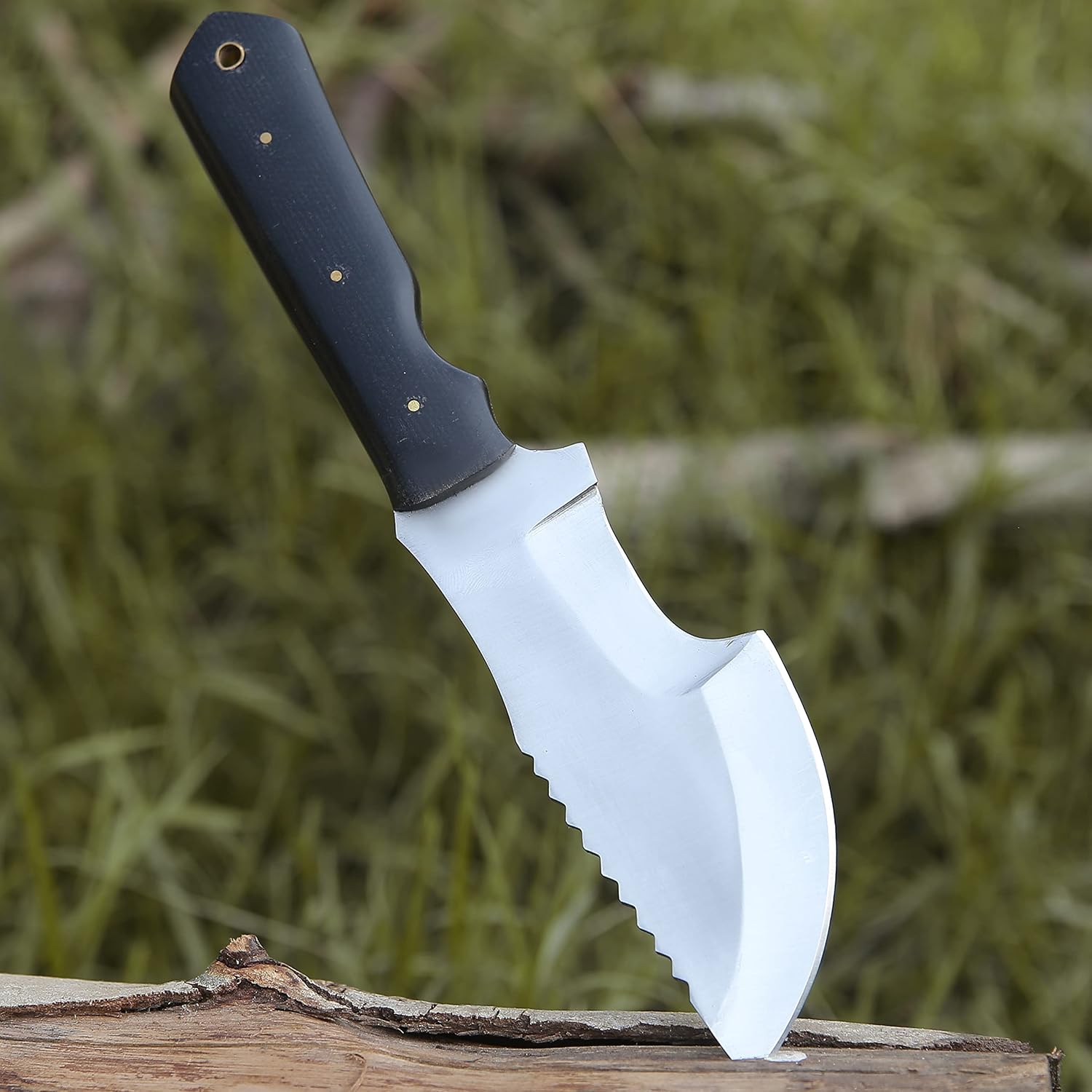 Handmade Tracker Knife with Sheath Outdoor Knife Survival Ca | Inspire ...