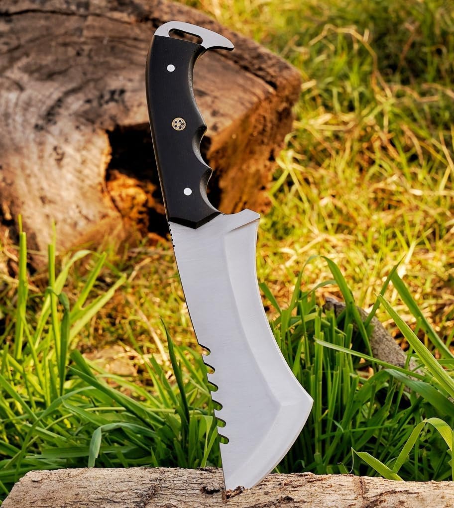 Handmade Tracker Knife with Sheath Outdoor Knife Survival Ca | Inspire ...