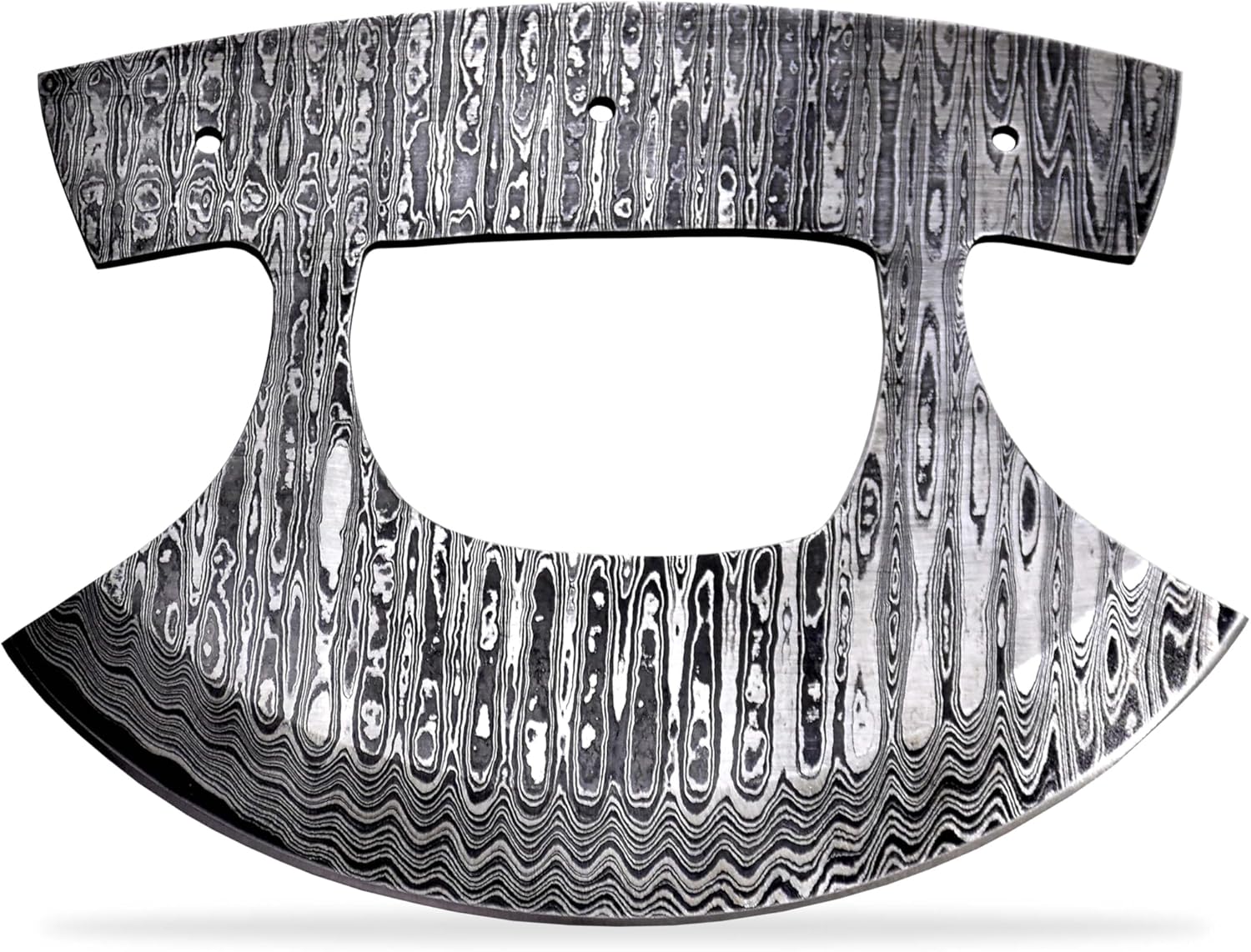 Custom Hand Forged Damascus Steel Blank Blade Ulu Knife Dama | Inspire ...