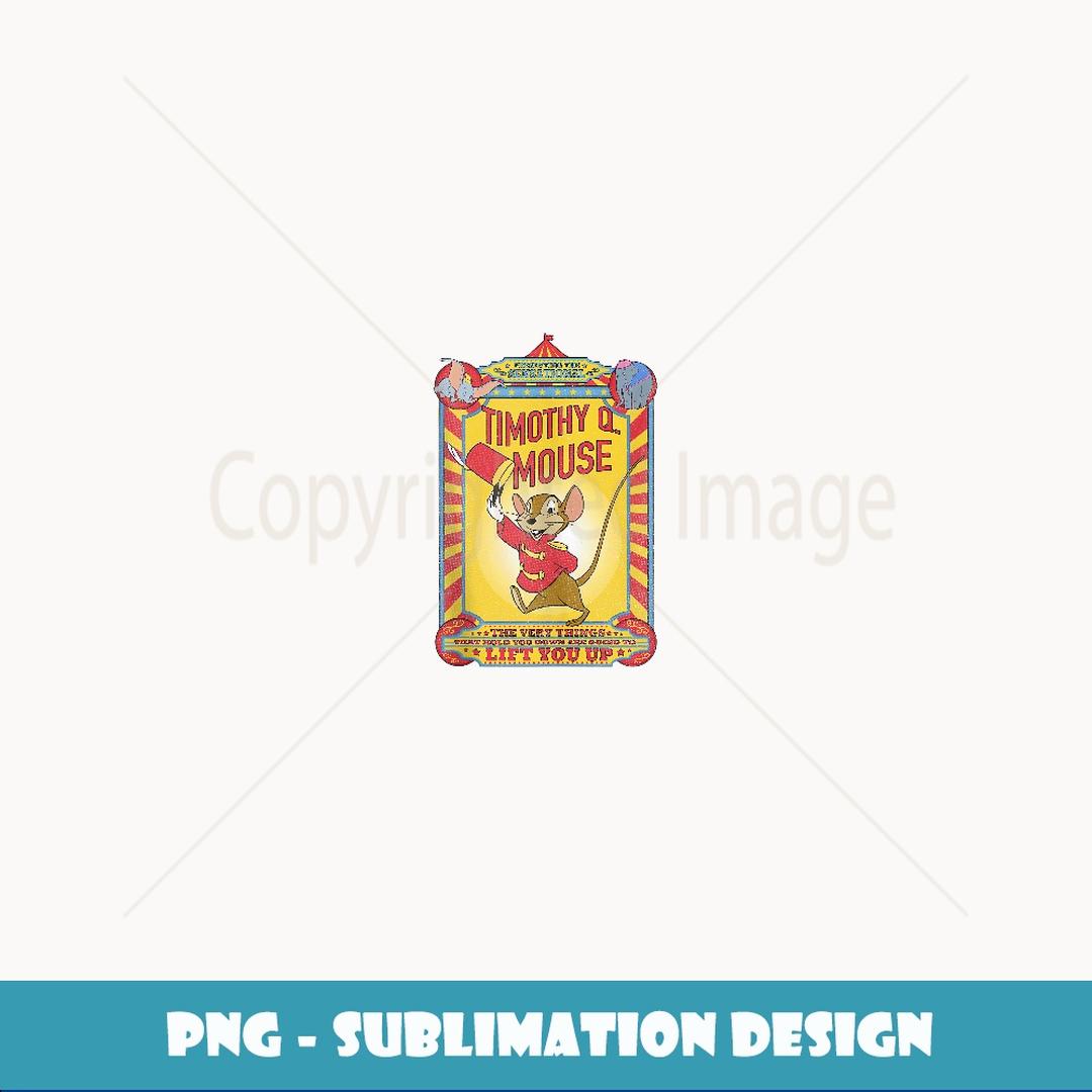 Disney Dumbo Timothy Q. Mouse - Aesthetic Sublimation Digita | Inspire ...