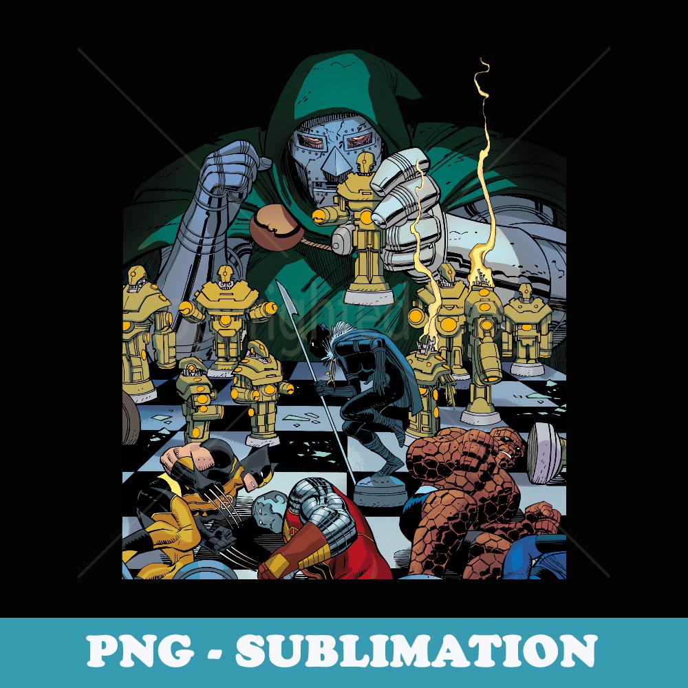 Marvel Doctor Doom Doomwar 3 Comic Cover - PNG Transparent S | Inspire ...