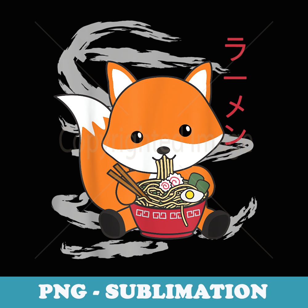 Powered By Ramen Sweet Fox Eats Ramen Noodles - Professional | Inspire ...