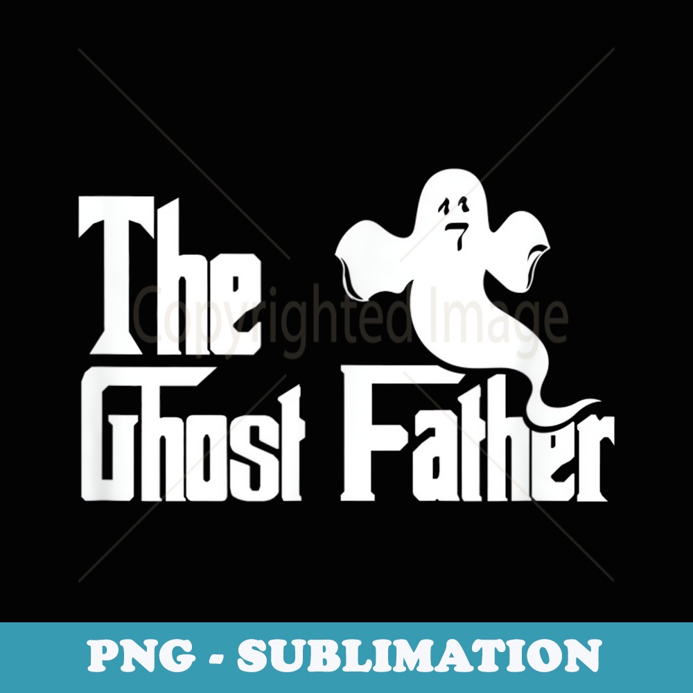 Mens The Ghost Father - Funny Halloween Ghost Dad | Inspire Uplift