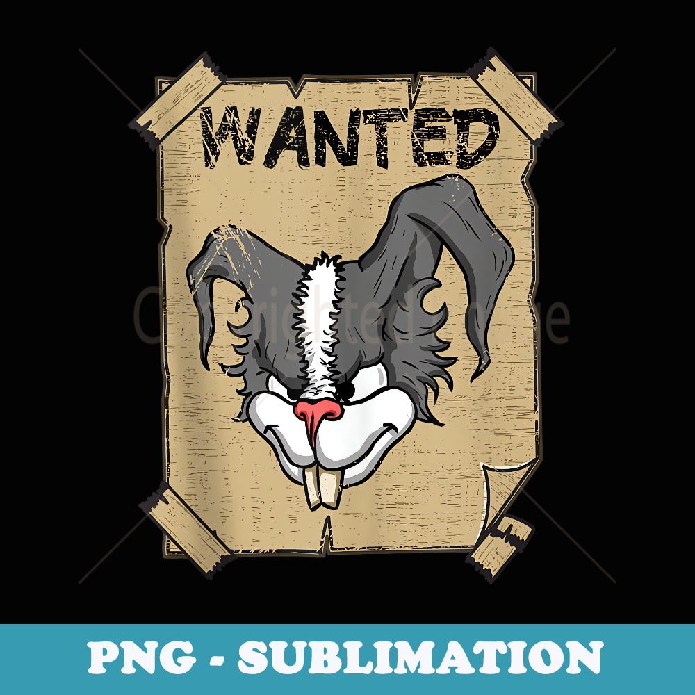 Funny Wanted Bad Rabbit Retro Wanted Angry Bunny - Modern Su | Inspire ...