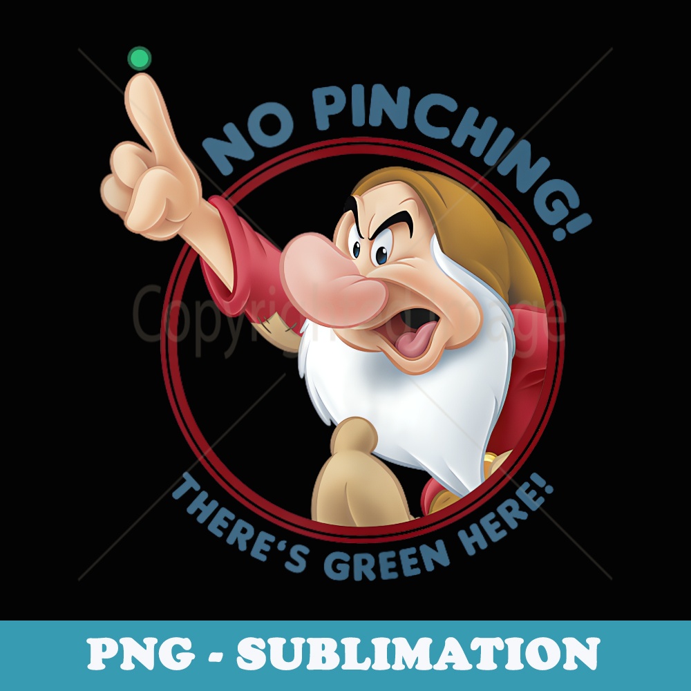 Disney Snow White St. Patrick's Day Grumpy No Pinching! - Hi | Inspire ...