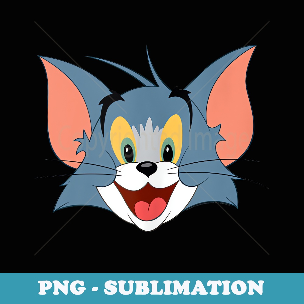 Tom & Jerry Big Face Tom - Special Edition Sublimation PNG F | Inspire ...