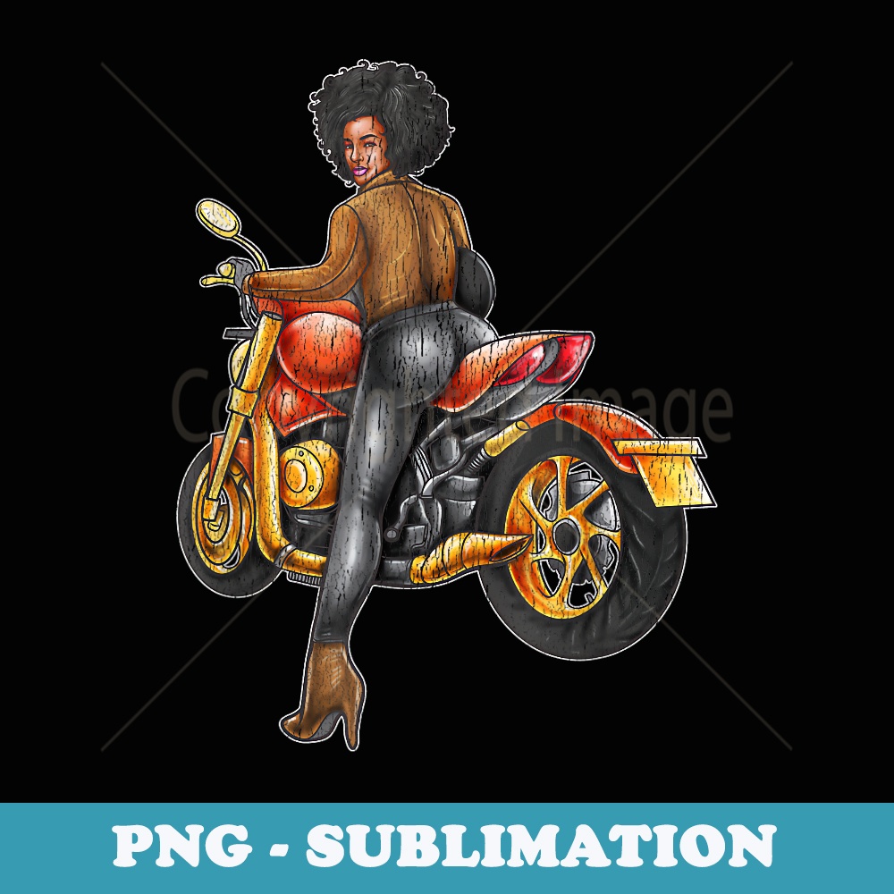 Black Girl Magic Motorcycle Melanin Diva Biker Chick - Trend | Inspire ...