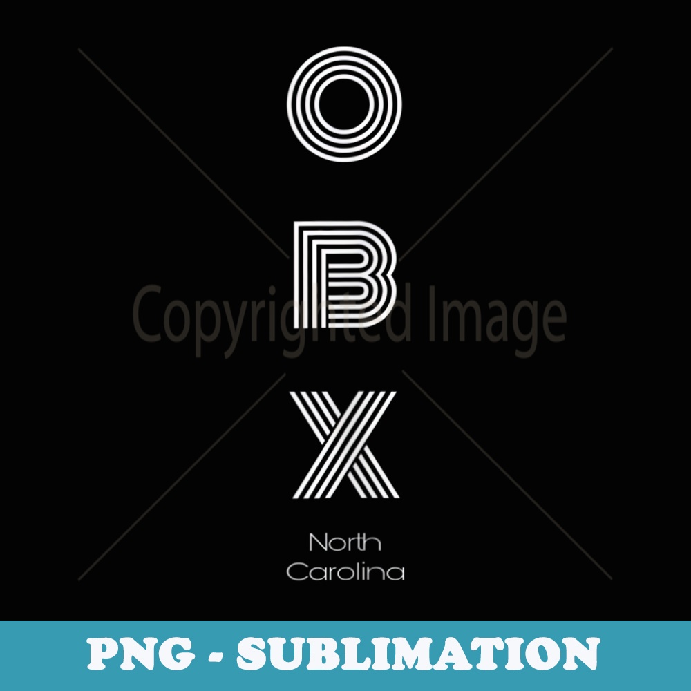 OBX The Outer Banks Vertical - PNG Sublimation Digital Downl | Inspire ...