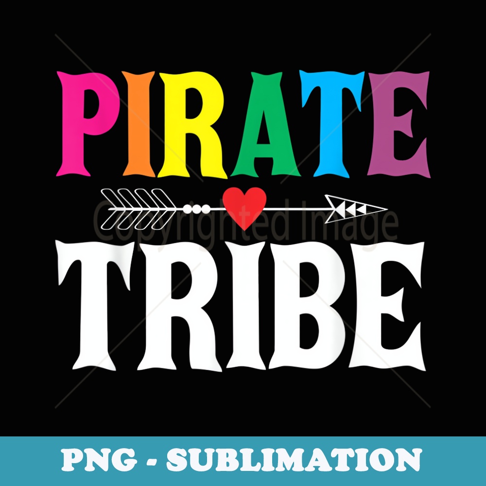 Team Pirate Tribe Funny Back To School Teacher - Sublimation | Inspire ...