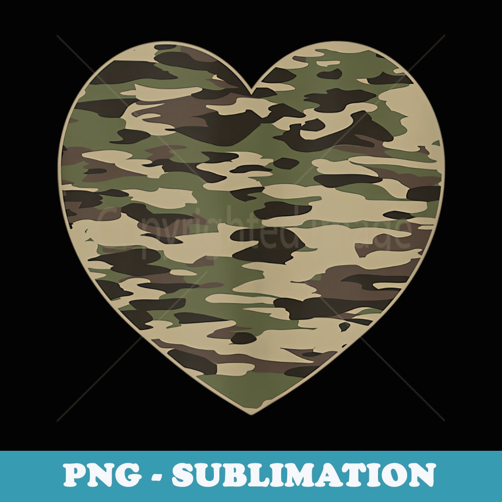 Camo Heart valentines day Camoflauge Military Tactical - Mod | Inspire ...