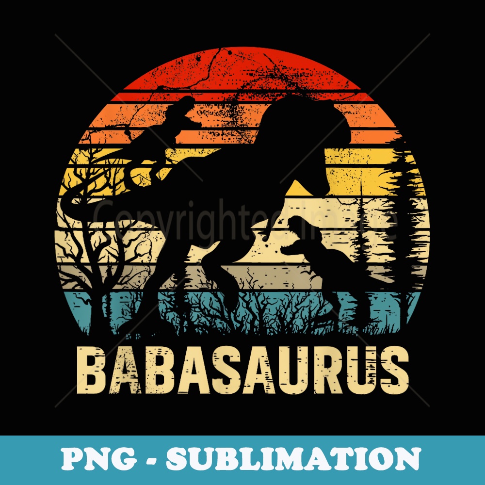 Baba Dinosaur Babasaurus 2 Two kids xmas christmas - PNG Tra | Inspire ...